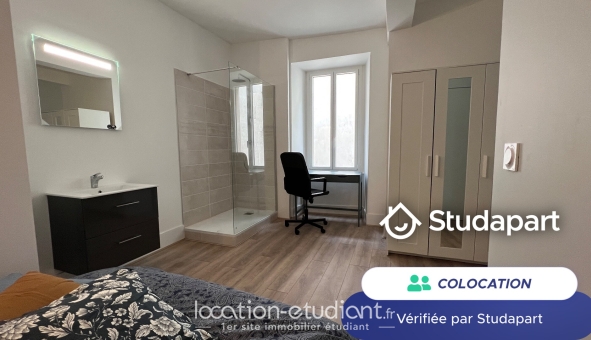 Chambre dans une colocation de 12m2 en colocation à Valence - 450.00