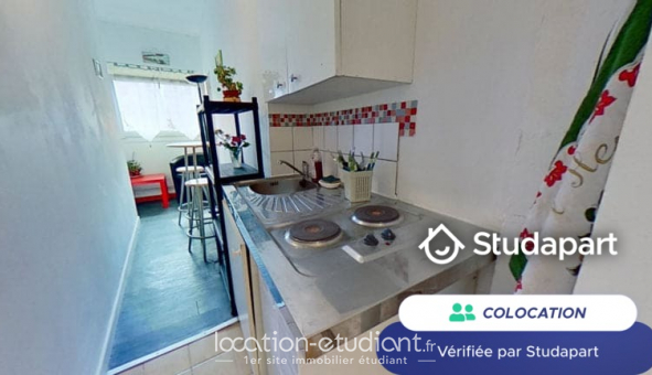 Chambre dans une colocation de 75m2 en colocation à Lyon 2ème arrondissement - 655.00