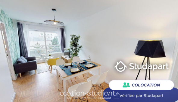 Chambre dans une colocation de 80m2 en colocation à Lyon 6ème ...