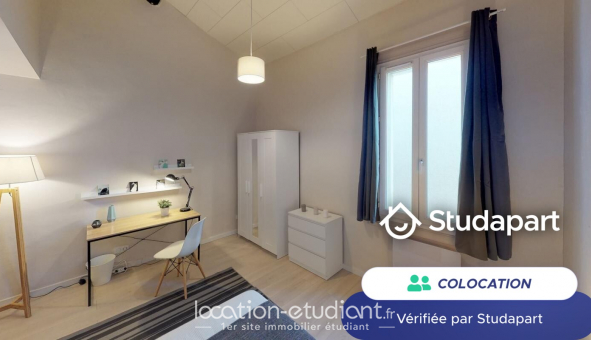 Chambre dans une colocation de 12m2 en colocation à Montpellier - 448.00