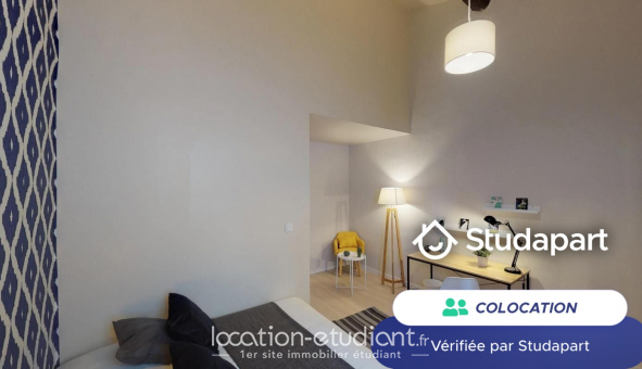 Chambre dans une colocation de 12m2 en colocation à Montpellier - 448.00