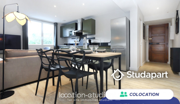 Chambre dans une colocation de 14m2 en colocation à Rennes - 495.00