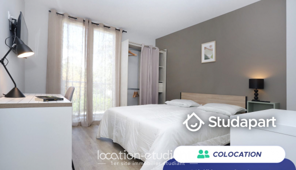 Chambre dans une colocation de 14m2 en colocation à Rennes - 495.00