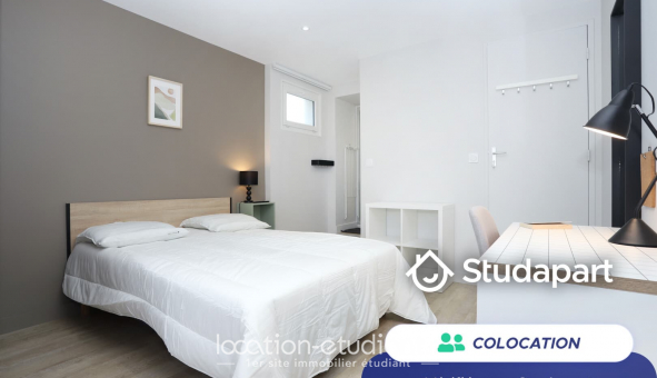 Chambre dans une colocation de 14m2 en colocation à Rennes - 495.00