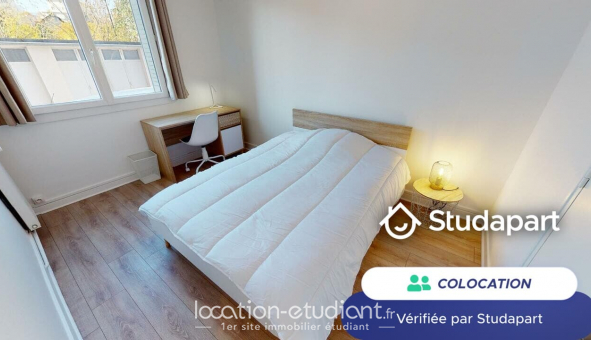 Chambre dans une colocation de 55m2 en colocation à Saint Martin d'Hères - 440.00